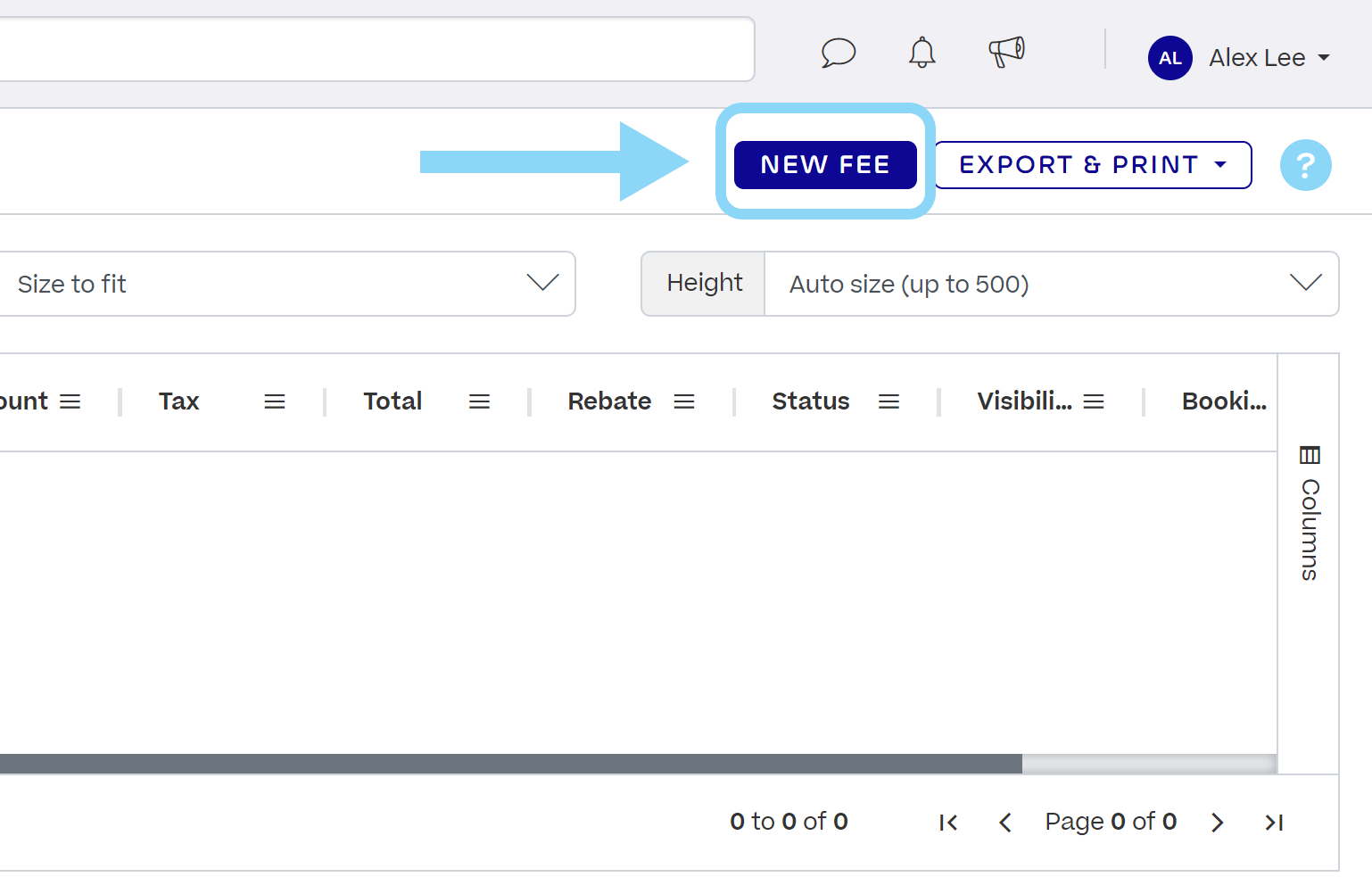 Add fees and services – Halaxy Help Guide | South Africa